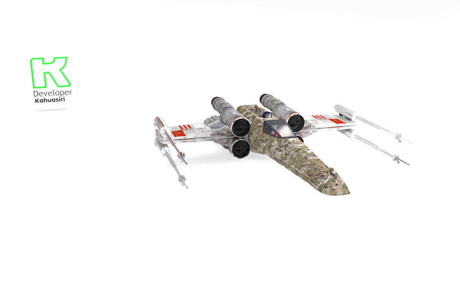 STL file The new Star Wars 2020 X-wing・3D printer design to download・Cults