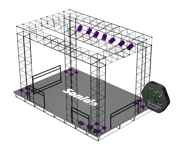 Файл STL Star Stage STL and Fbx・3D-печать дизайна для загрузки・Cults