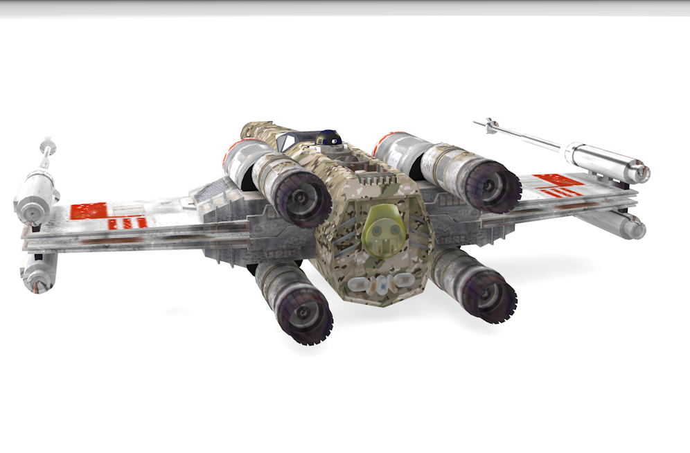 STL file The new Star Wars 2020 X-wing・3D printer design to download・Cults