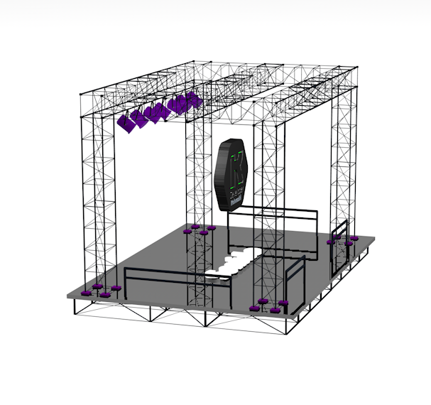 Файл STL Star Stage STL and Fbx・3D-печать дизайна для загрузки・Cults
