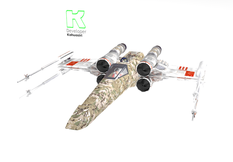 STL file The new Star Wars 2020 X-wing・3D printer design to download・Cults