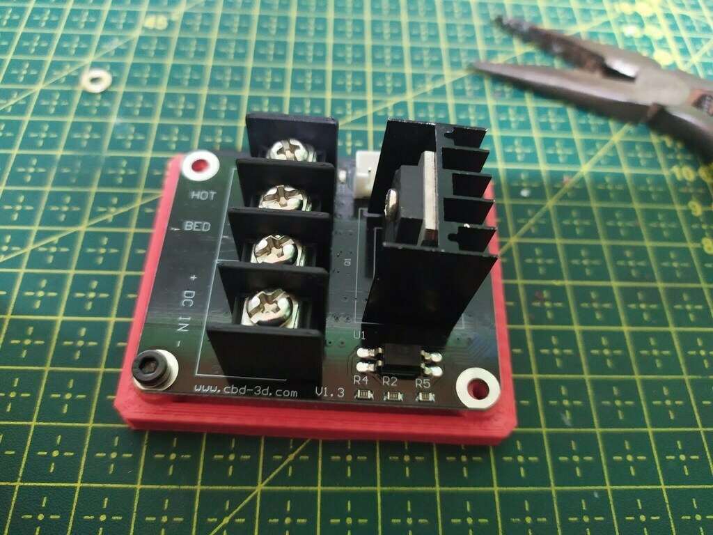 Free 3D file Suporte para Mosfet - Frame 30x30 Aluminio・Object to ...
