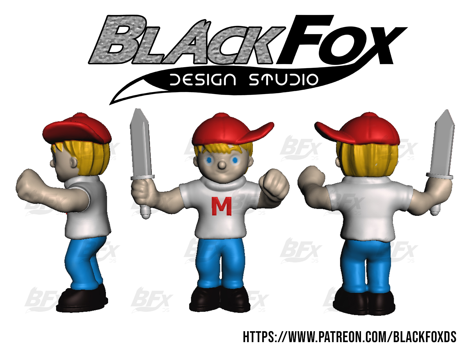 STL file mighty max miniature sword 🗡️・3D printing model to download・Cults