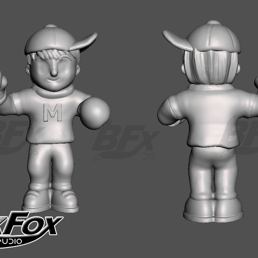 Download STL file mighty max miniature boxer • 3D printable object ・ Cults
