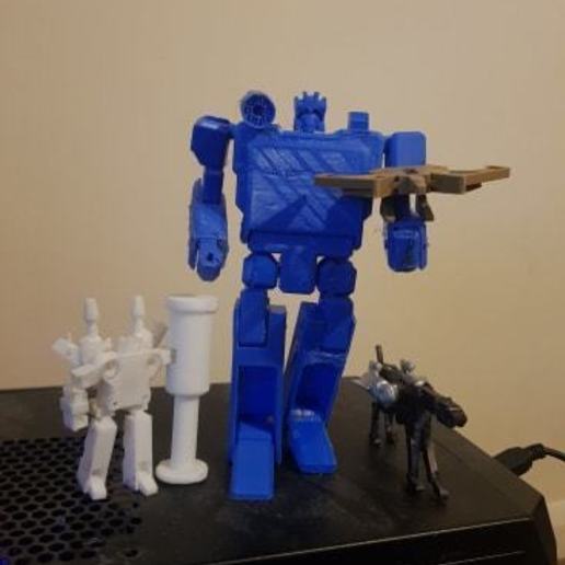 Download free 3D printing models Transformable G1 Soundwave ・ Cults