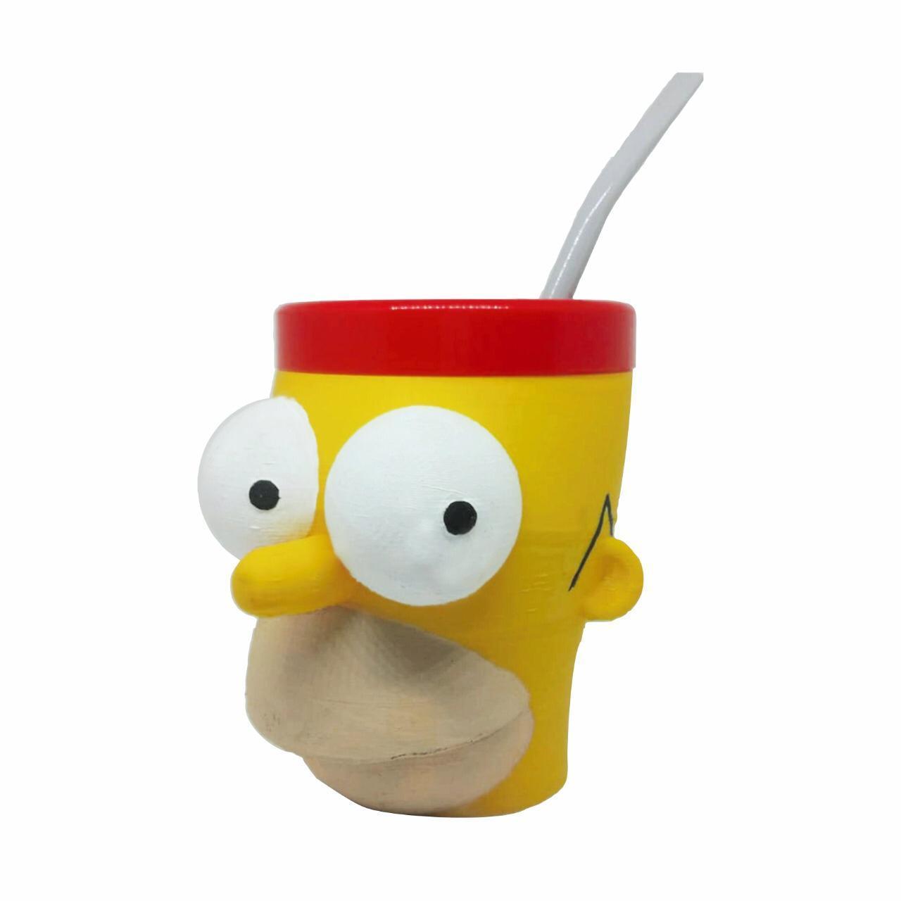 Free STL file Mate Homer (The Simpsons) 🧉・3D printing template to ...