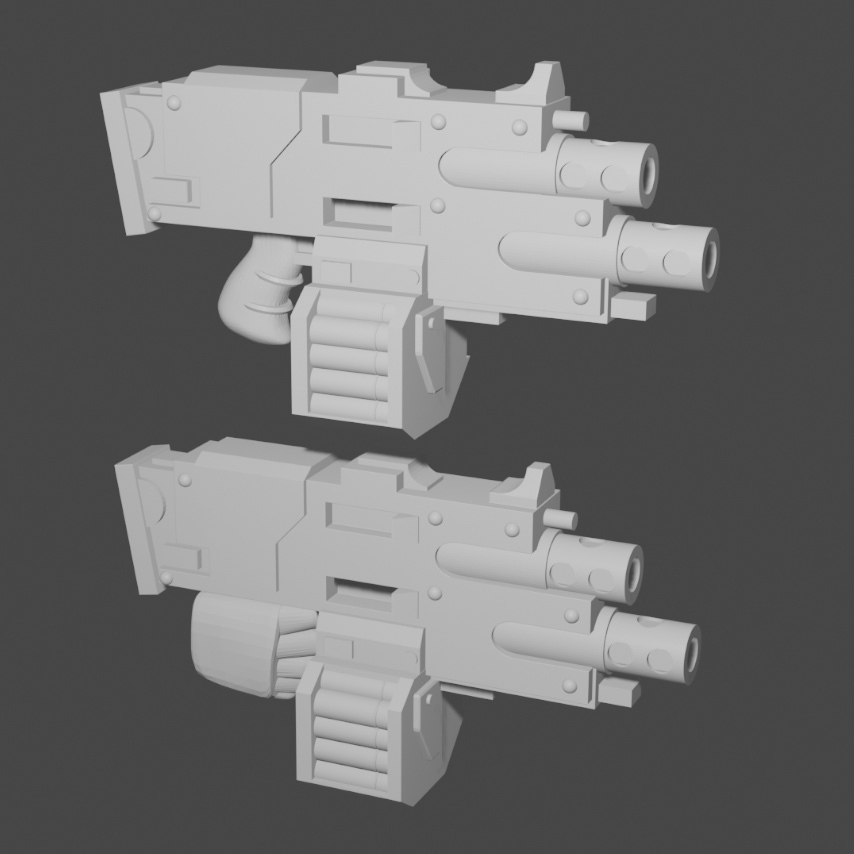 3D file Kronos Apex pattern Twin Arbalest・3D print model to download・Cults