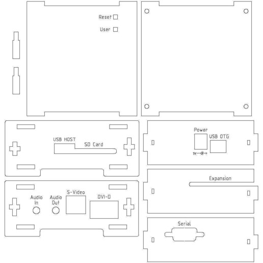 Download free STL file BeagleBoard Rev C Case • 3D printable design ・ Cults