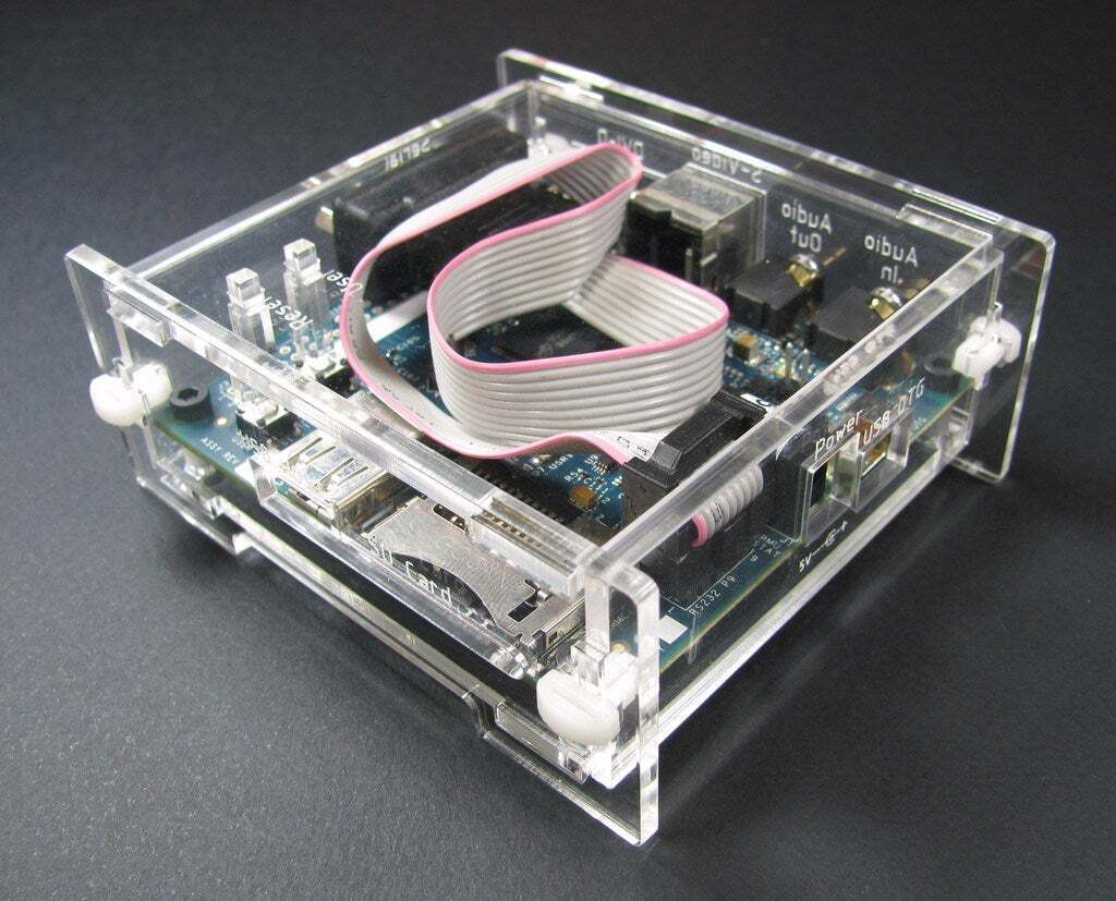 Download free STL file BeagleBoard Rev C Case • 3D printable design ・ Cults
