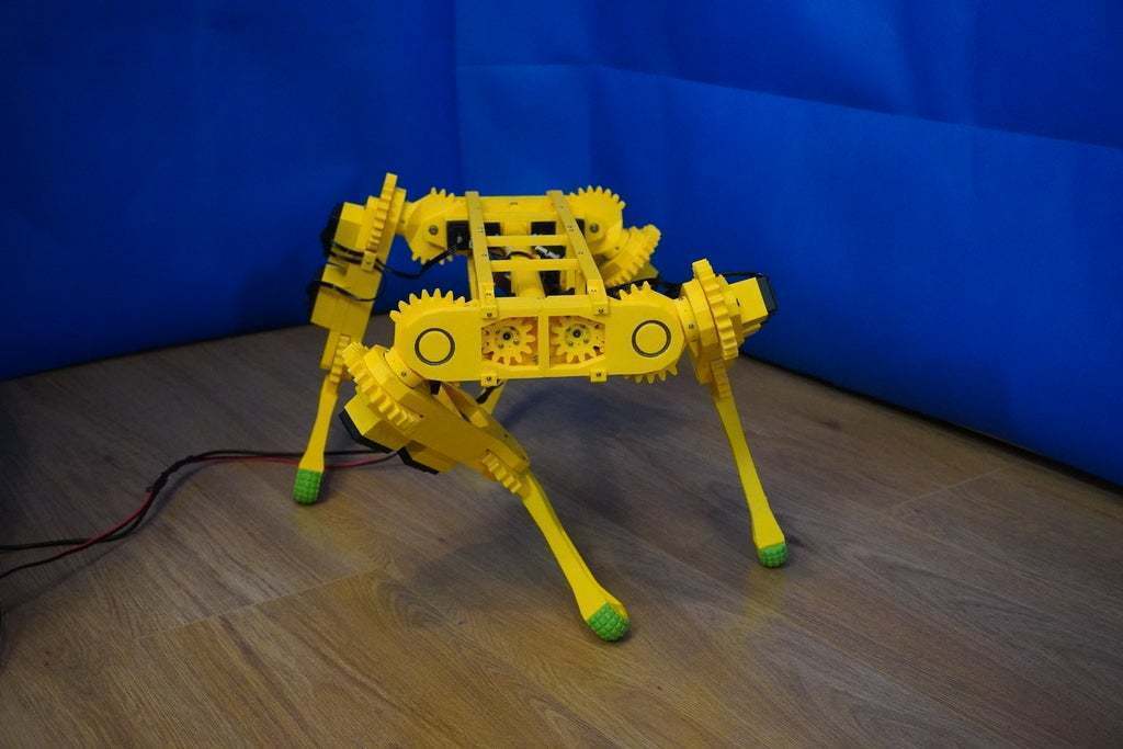 Free STL file RoboDog v1.0 🤖・3D printer design to download・Cults