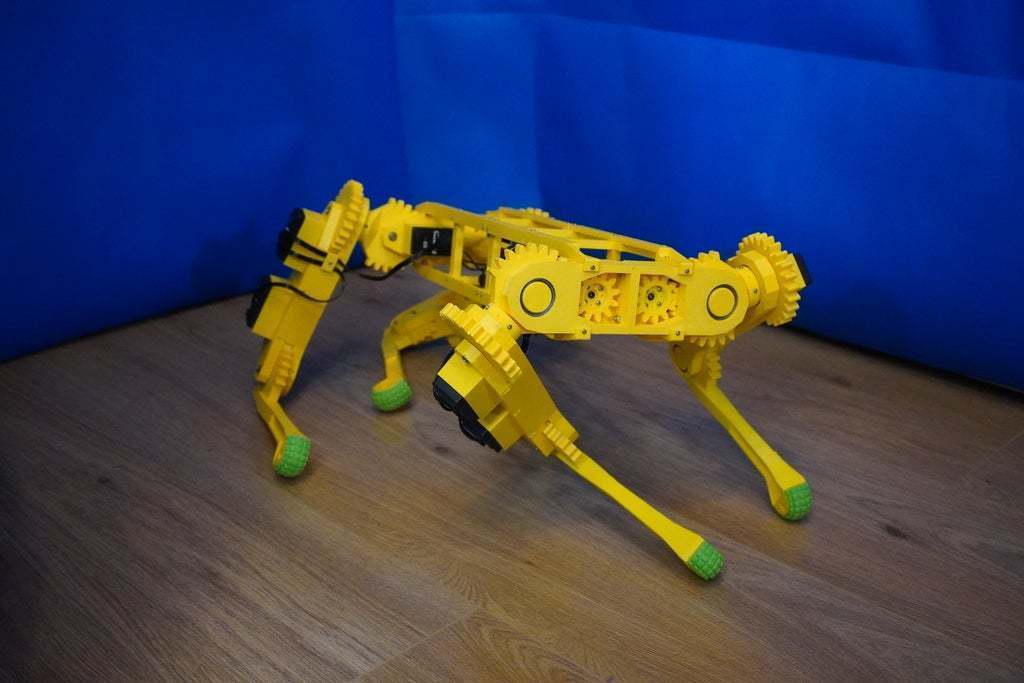 Free STL file RoboDog v1.0 🤖・3D printer design to download・Cults