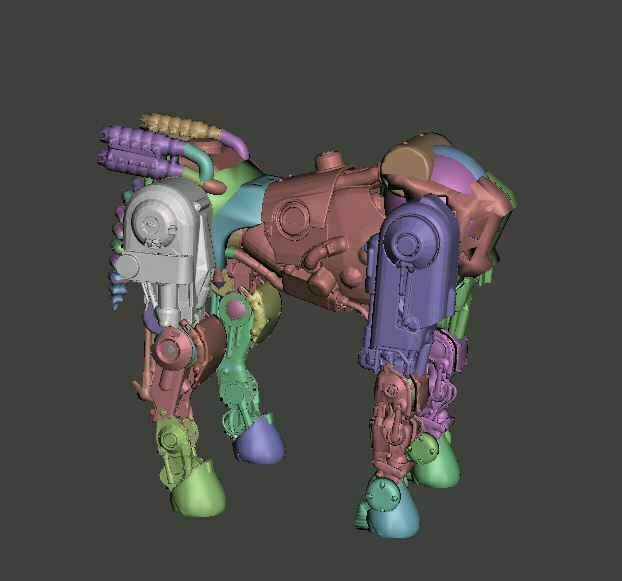 Free STL file Cybernetic Centaur Body・3D print design to download・Cults