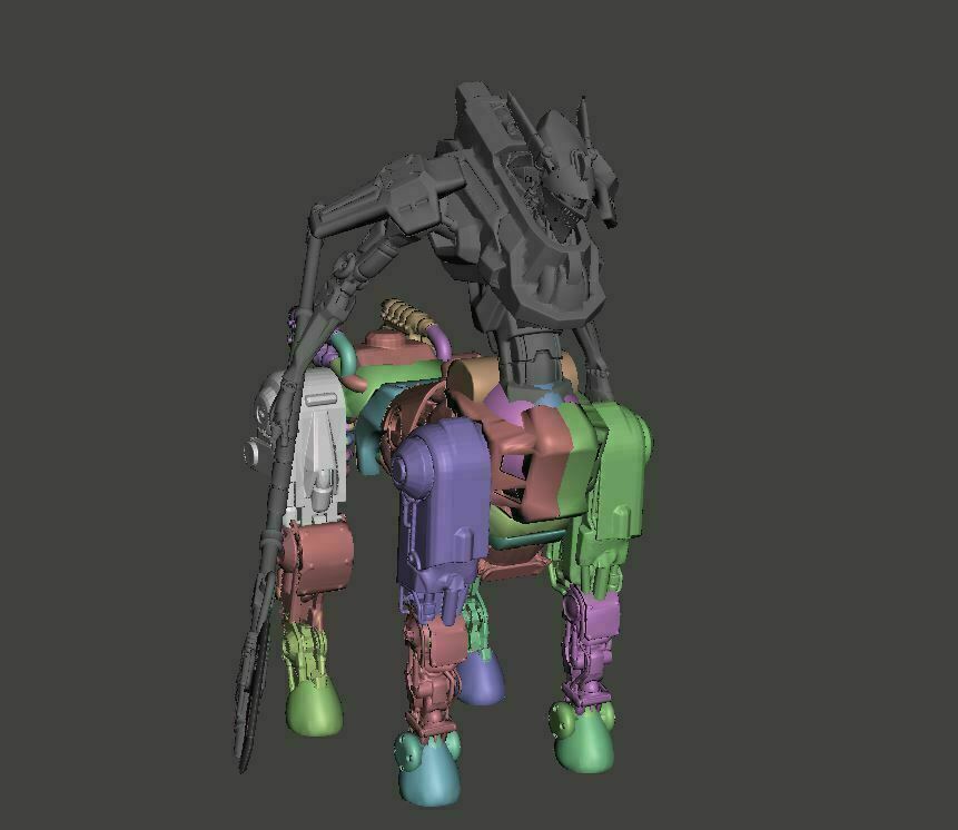 Free STL file Cybernetic Centaur Body・3D print design to download・Cults