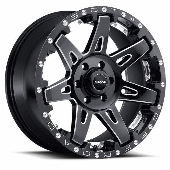 STL file SOTA Offroad Wheels 568 6 Bolt "Real Rims"・Design to download ...