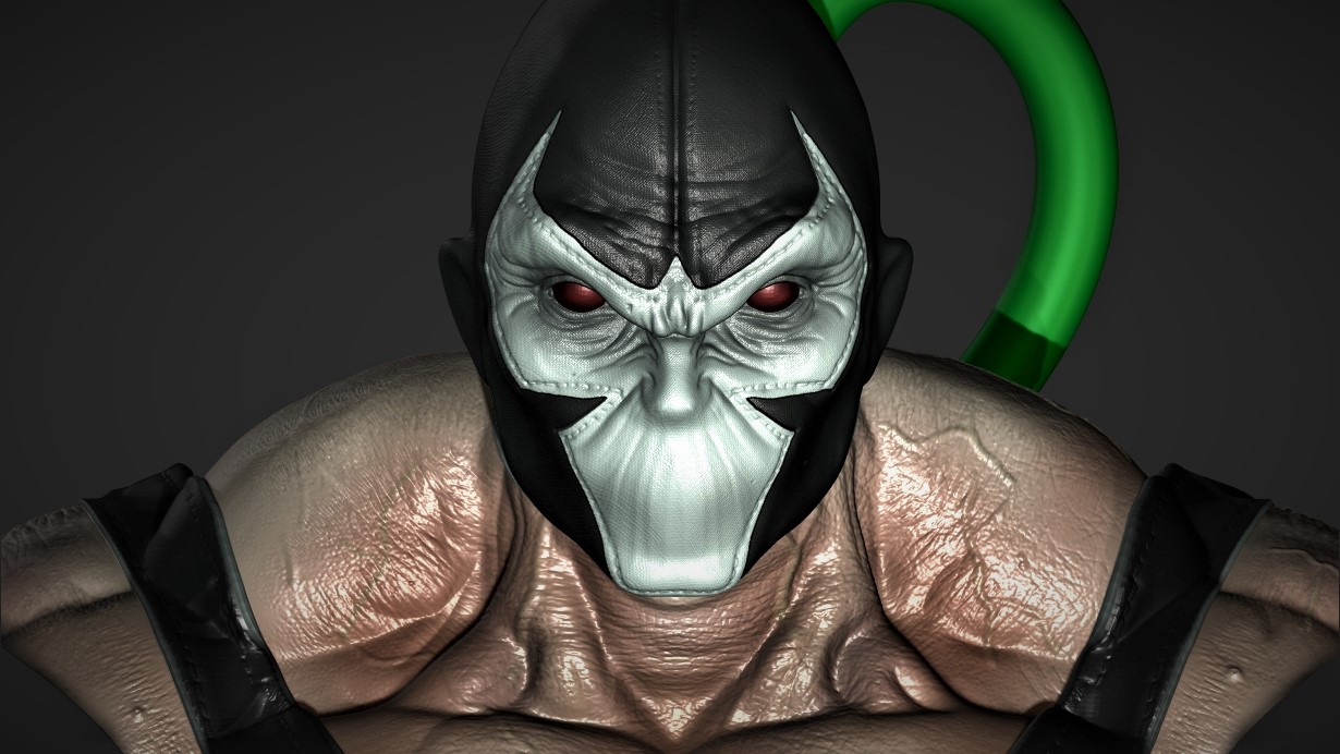 3D file Bane Bust・3D print model to download・Cults