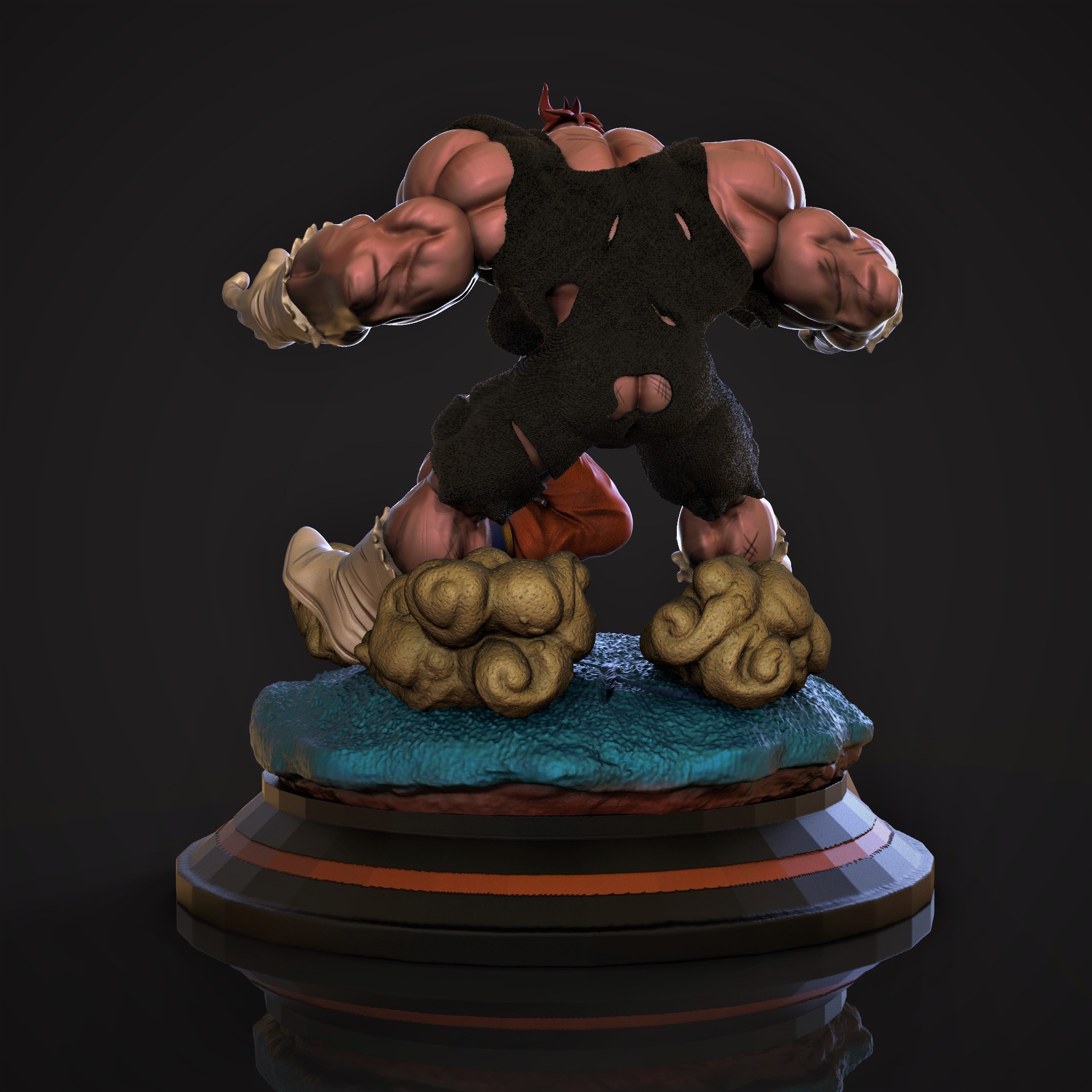 3D file Goku vs Recoome・3D printer design to download・Cults