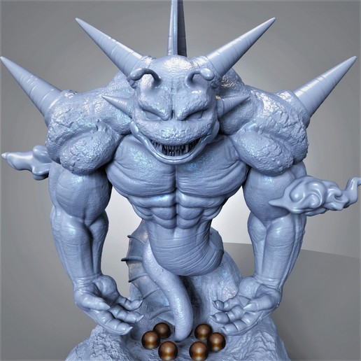 Download STL file Porunga the Shenlong of namek • 3D printable design ...