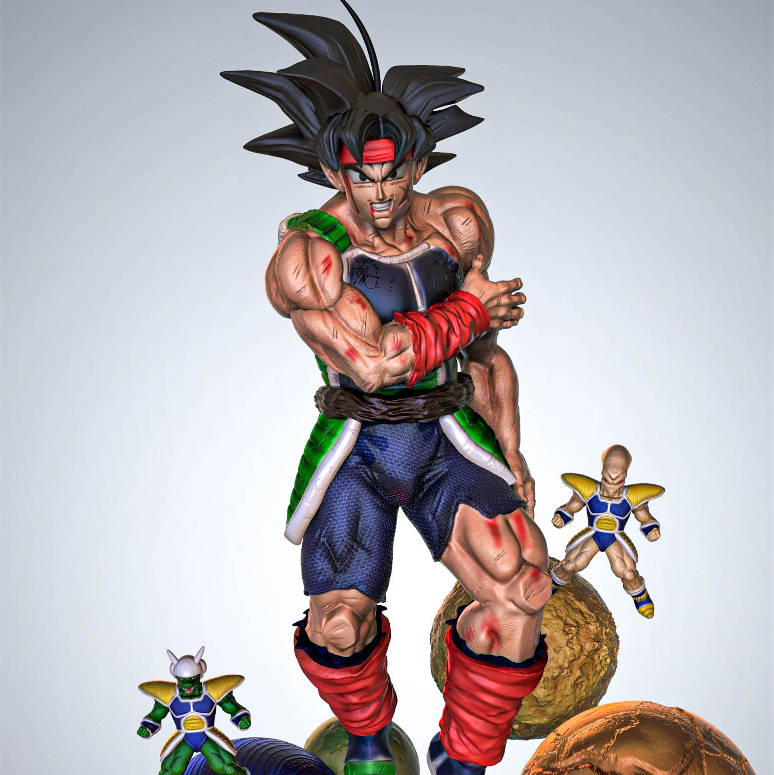 Archivo 3D Bardock・Modelo para descargar y imprimir en 3D・Cults