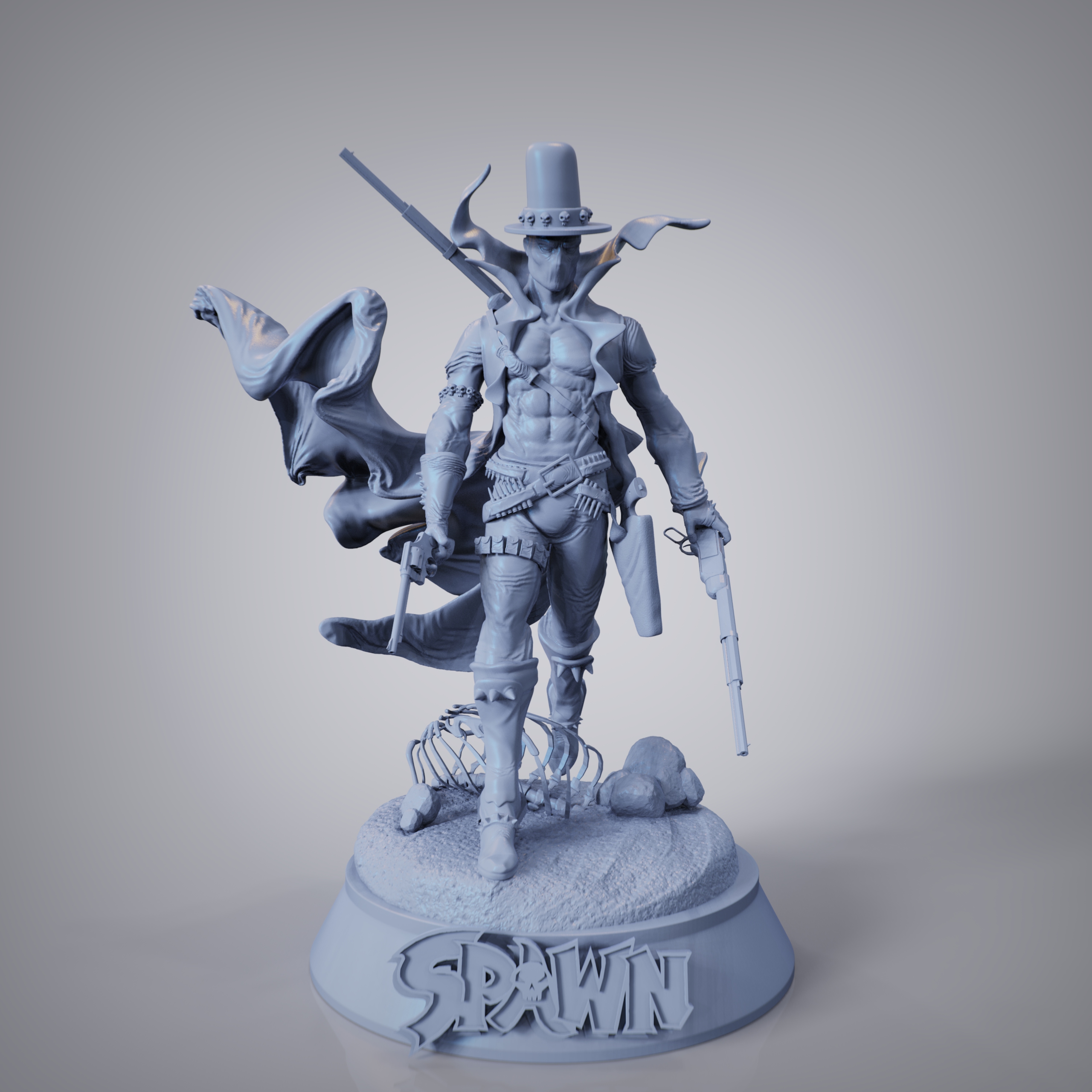 3D file Spawn Western・3D printer design to download・Cults