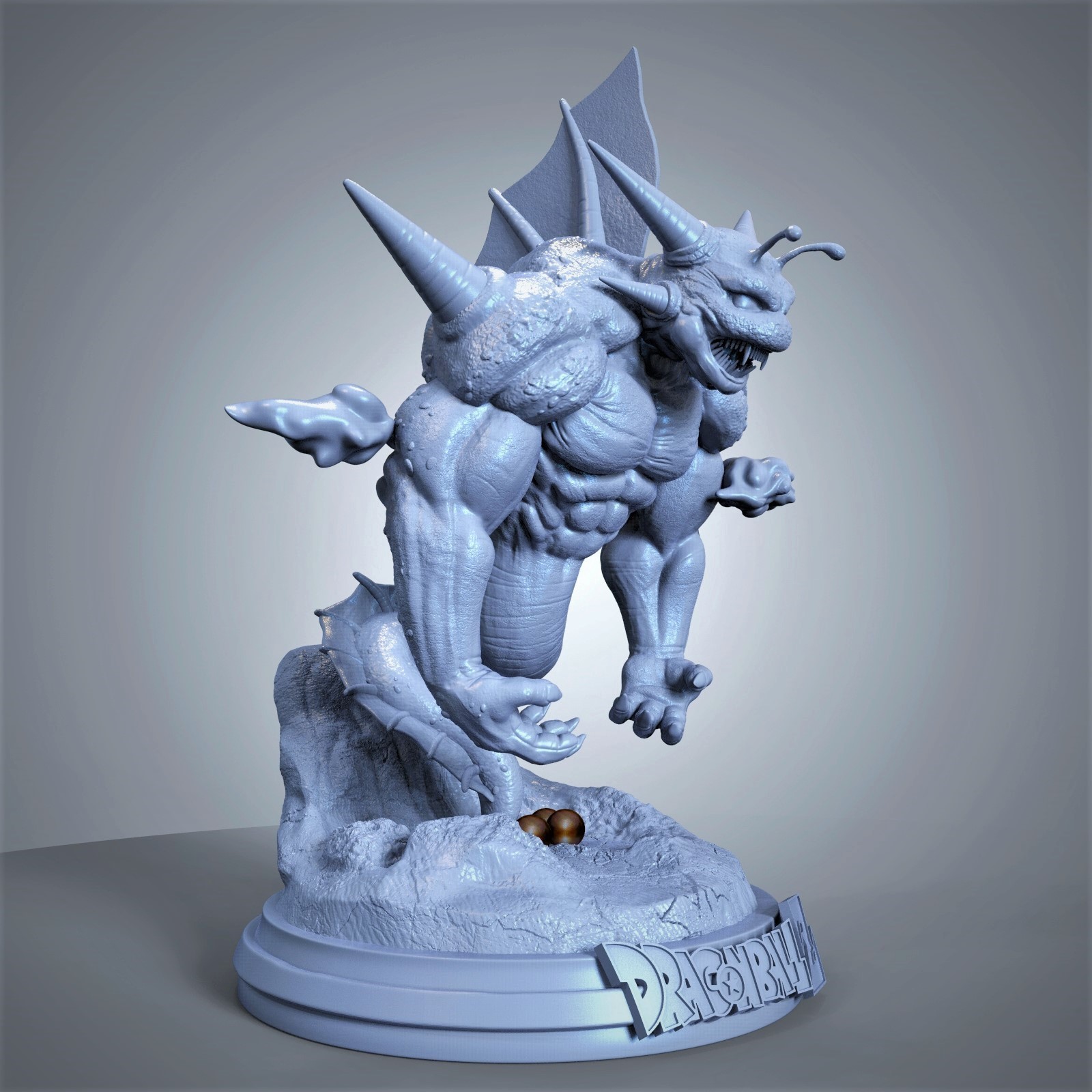 Download STL file Porunga the Shenlong of namek • 3D printable design ...