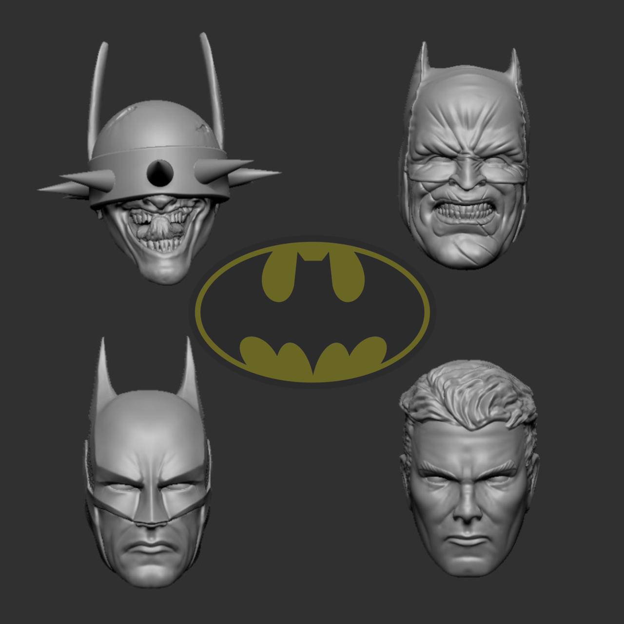 STL file Batman keychain pack・3D printing design to download・Cults