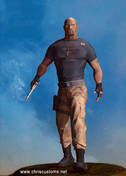 3D file Agent Luke Hobbs・3D printable model to download・Cults