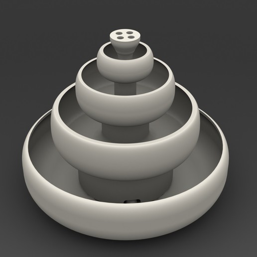 Download STL file Water fountain • 3D print object ・ Cults