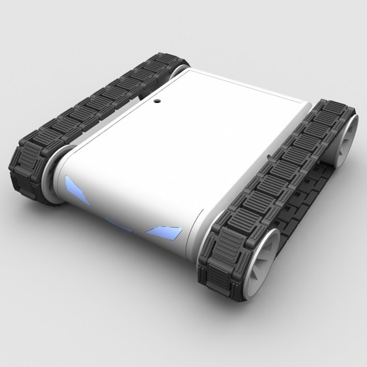 Download STL file Mini Robot controlled with the mobile phone • 3D ...