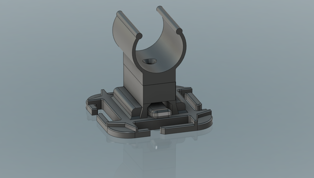 Download free STL file MOLLE | Webbing plate | Flashlight Clip | Glo ...