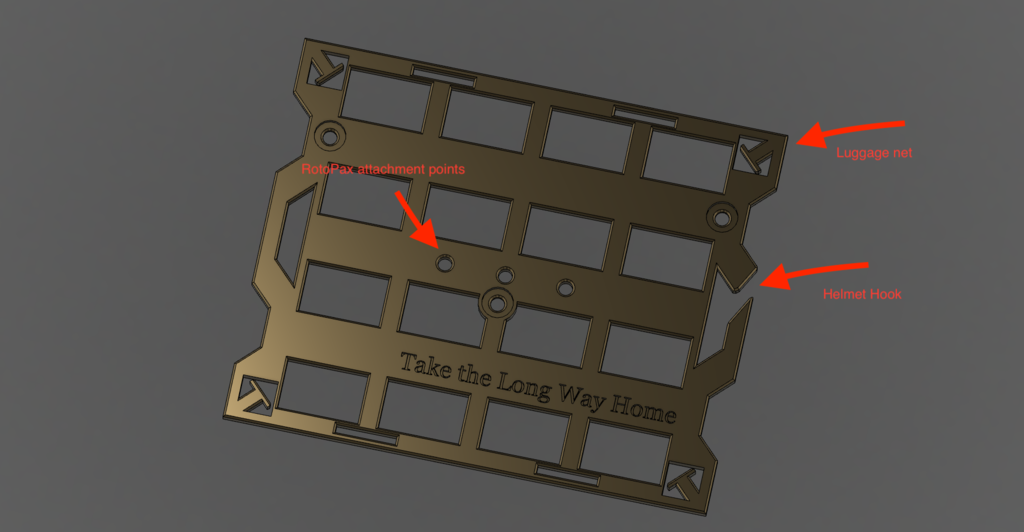 Free STL file MOLLE Panel・3D printable model to download・Cults