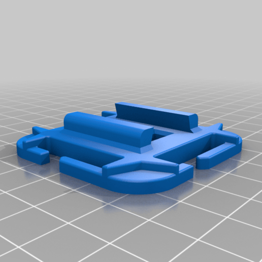 Download free STL file MOLLE | Webbing plate | Flashlight Clip | Glo ...