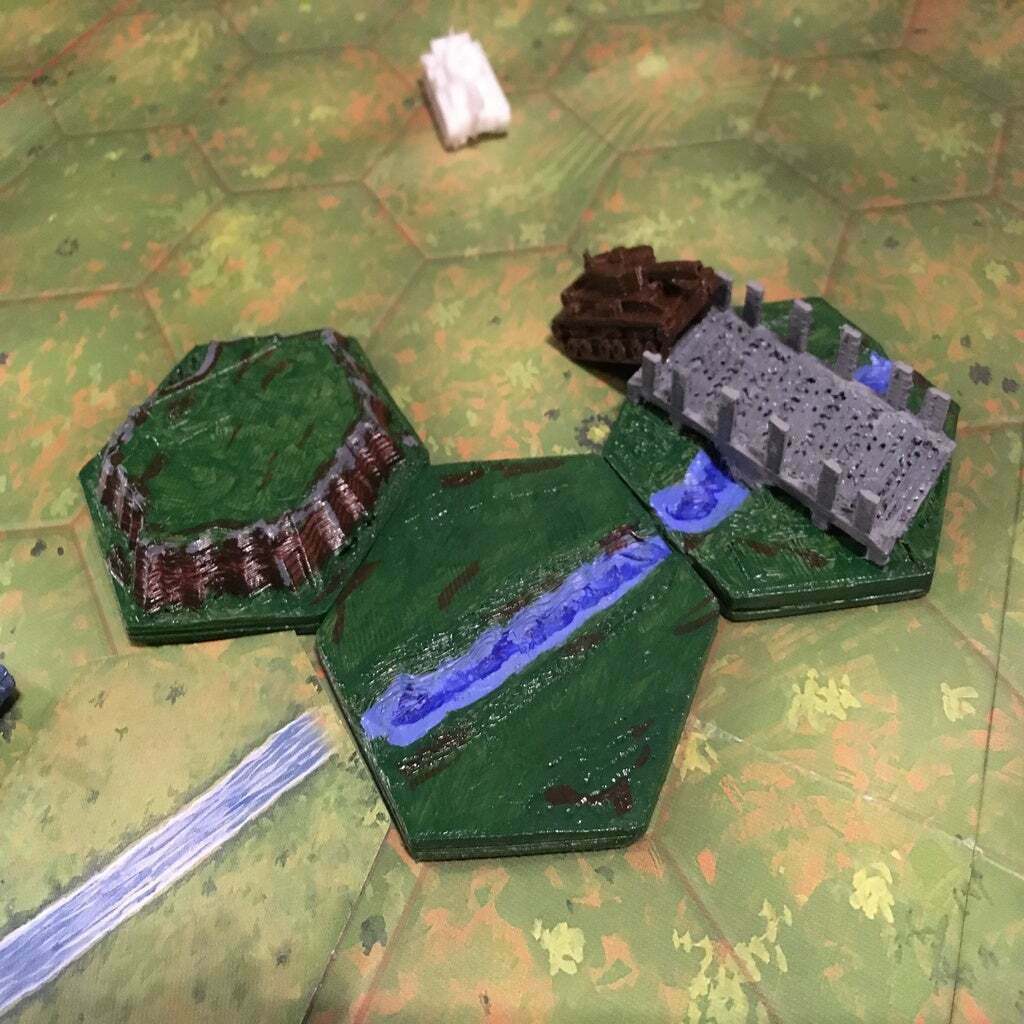 Free STL file Terrain Tiles for Board Games 🌉・3D printable model to ...
