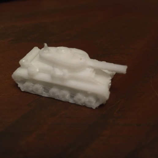 3D printing Simple small custom tank ・ Cults