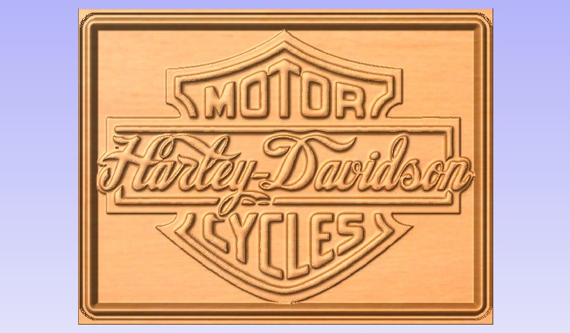 Archivo STL gratis Harley Sign・Objeto imprimible en 3D para descargar・Cults