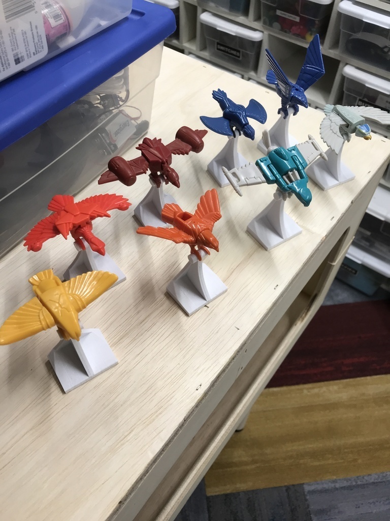 Free 3D file Silverhawks companion Hawk stands 🦅・3D printable design to ...