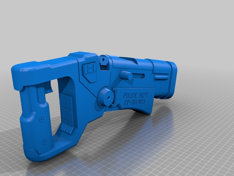 Free 3D file The Fifth Element Police Blaster 🚓・3D printing idea to ...