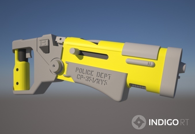 Free 3D file The Fifth Element Police Blaster 🚓・3D printing idea to ...