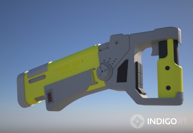 Free 3D file The Fifth Element Police Blaster 🚓・3D printing idea to ...