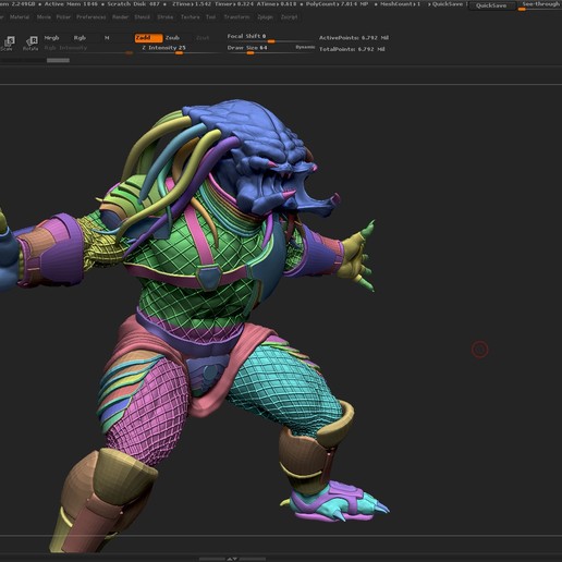 Download STL file Predator - Predator 1987 • Model to 3D print ・ Cults