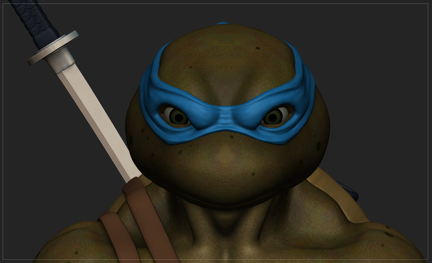 STL file Ninja Turtles 1990 - TMNT - Leonardo 🥷・3D print object to ...