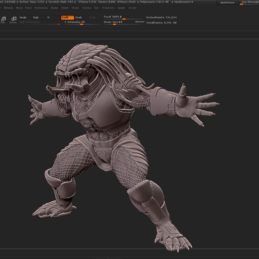 Download STL file Predator - Predator 1987 • Model to 3D print ・ Cults