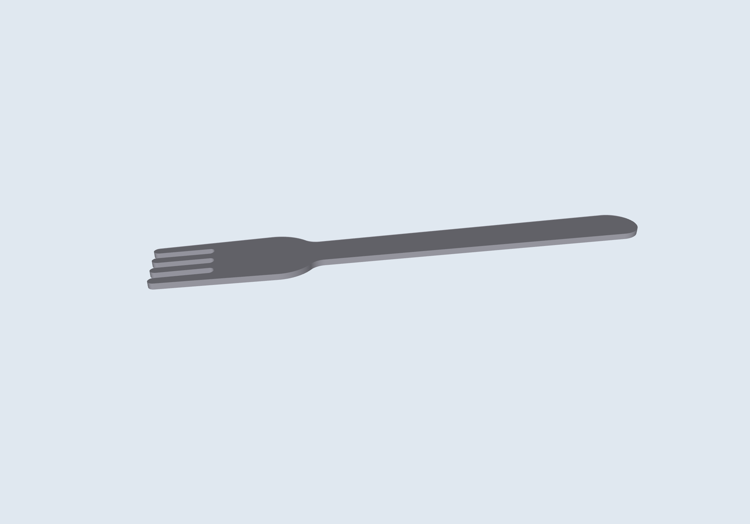 STL file fork 🔪・3D printable model to download・Cults