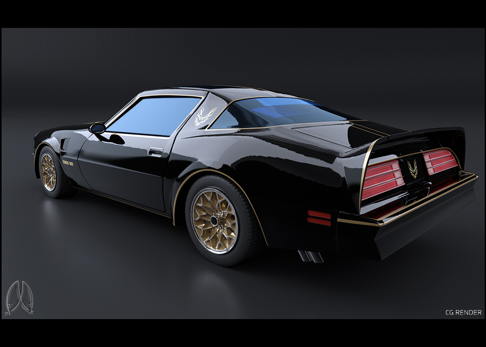 Free STL file Trans-Am 1977 🚗・3D print object to download・Cults