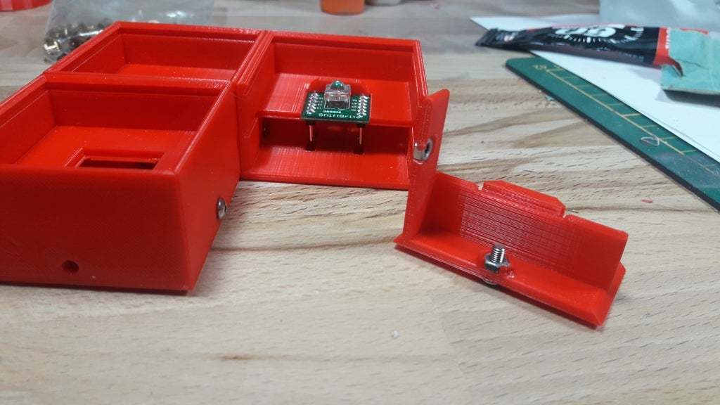 Free STL file ShiftBrite 5x5cm Modulair Case System・3D printer design ...