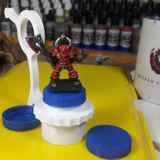 Download STL file Miniature Painting Stand • 3D printable object ・ Cults