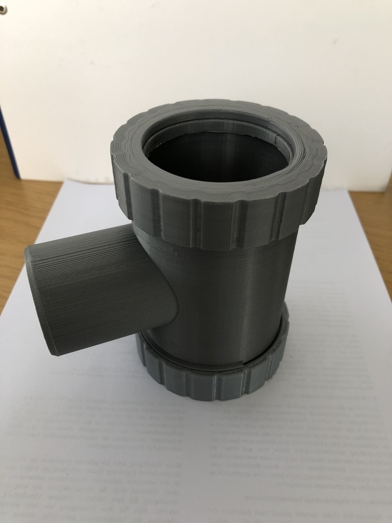 Free STL file Connection tube for industry vaccum cleaner・Template to ...