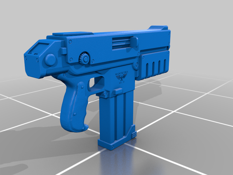 Free STL file Manticora Pattern Bolter 🎲・3D print model to download・Cults