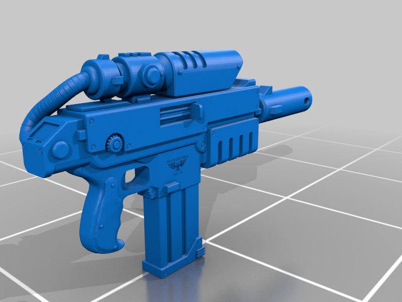 Free STL file Manticora Pattern Bolter 🎲・3D print model to download・Cults