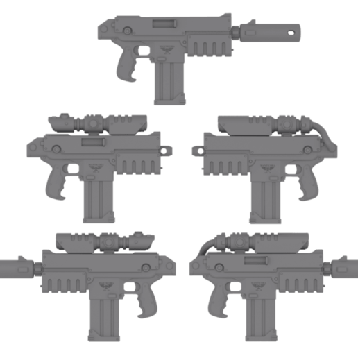 Download free 3D printer model Manticora Pattern Bolter ・ Cults