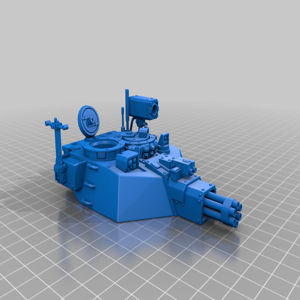 Free STL file Raptor Class Medium Battle Tank 🪖・3D printing model to ...